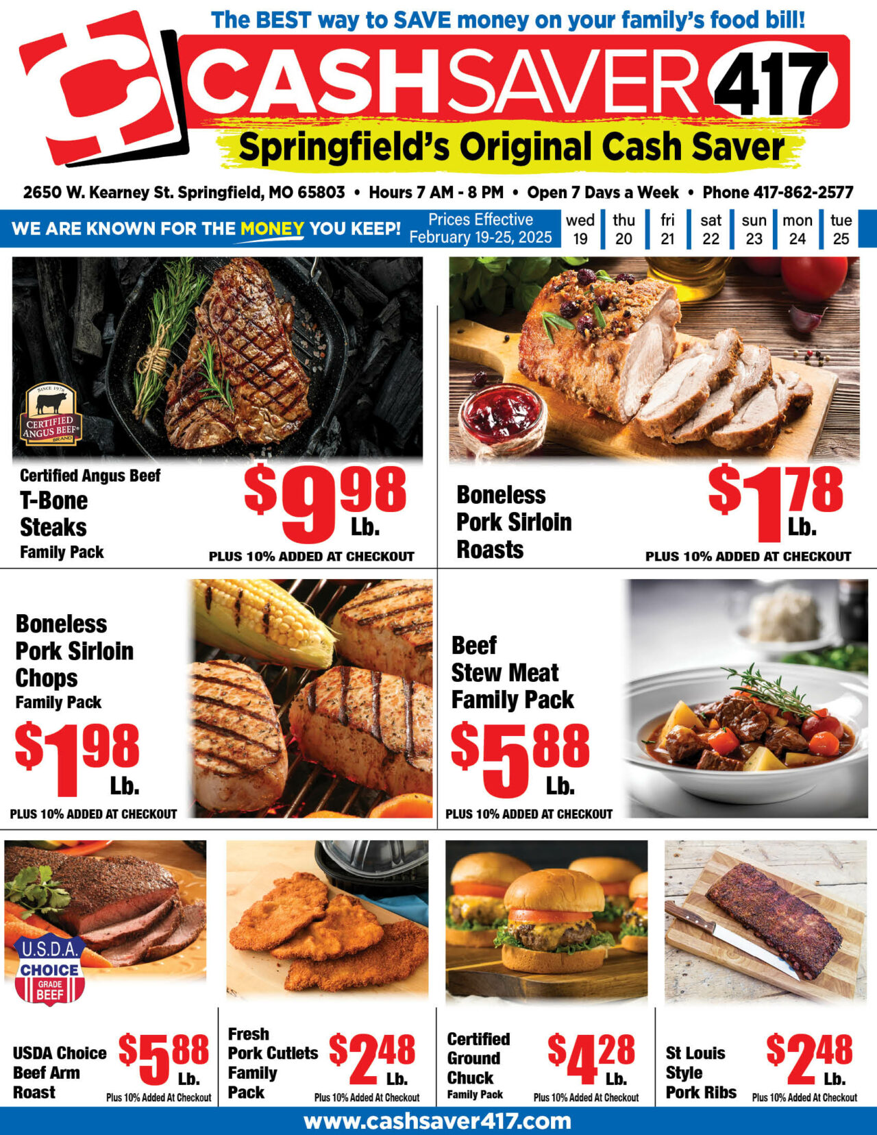 Weekly AD | Cash Saver 417